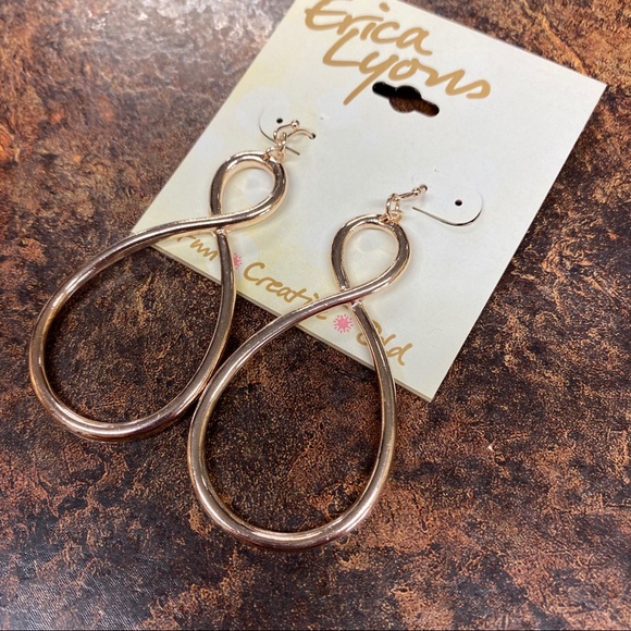 Erica Lyons | Jewelry | Erica Lyons Rose Gold Earrings Artisan G5 ...